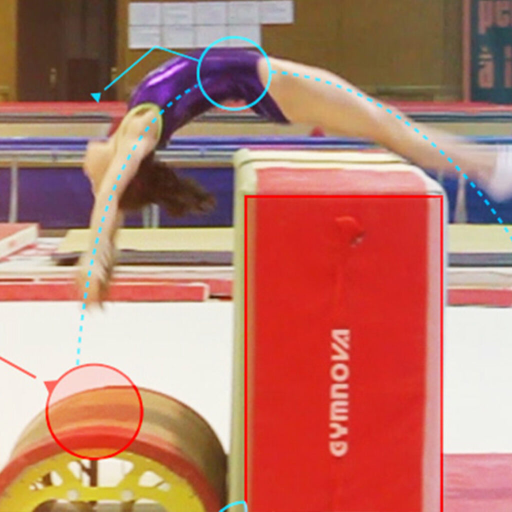 Learn and teach the front handspring on floor to your gymnasts