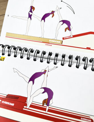 Book of artistic gymnastics on beam - volume 1