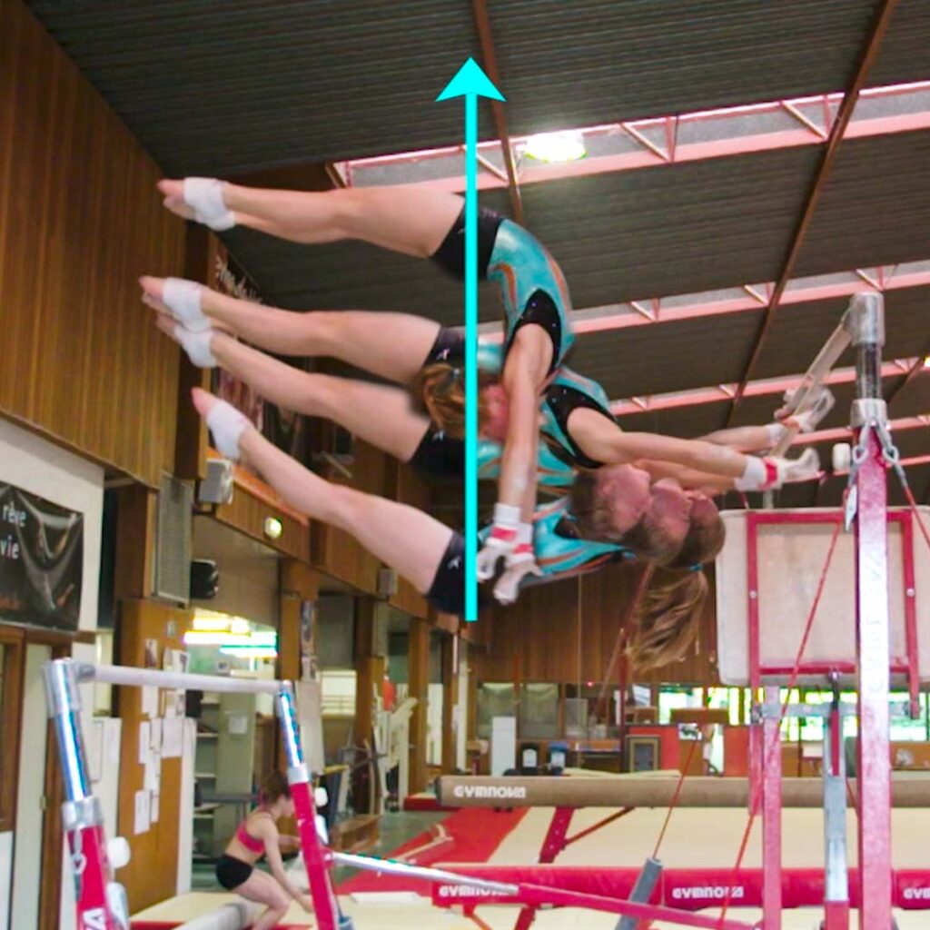 How to teach the Pak salto on uneven bars - GymneoTV